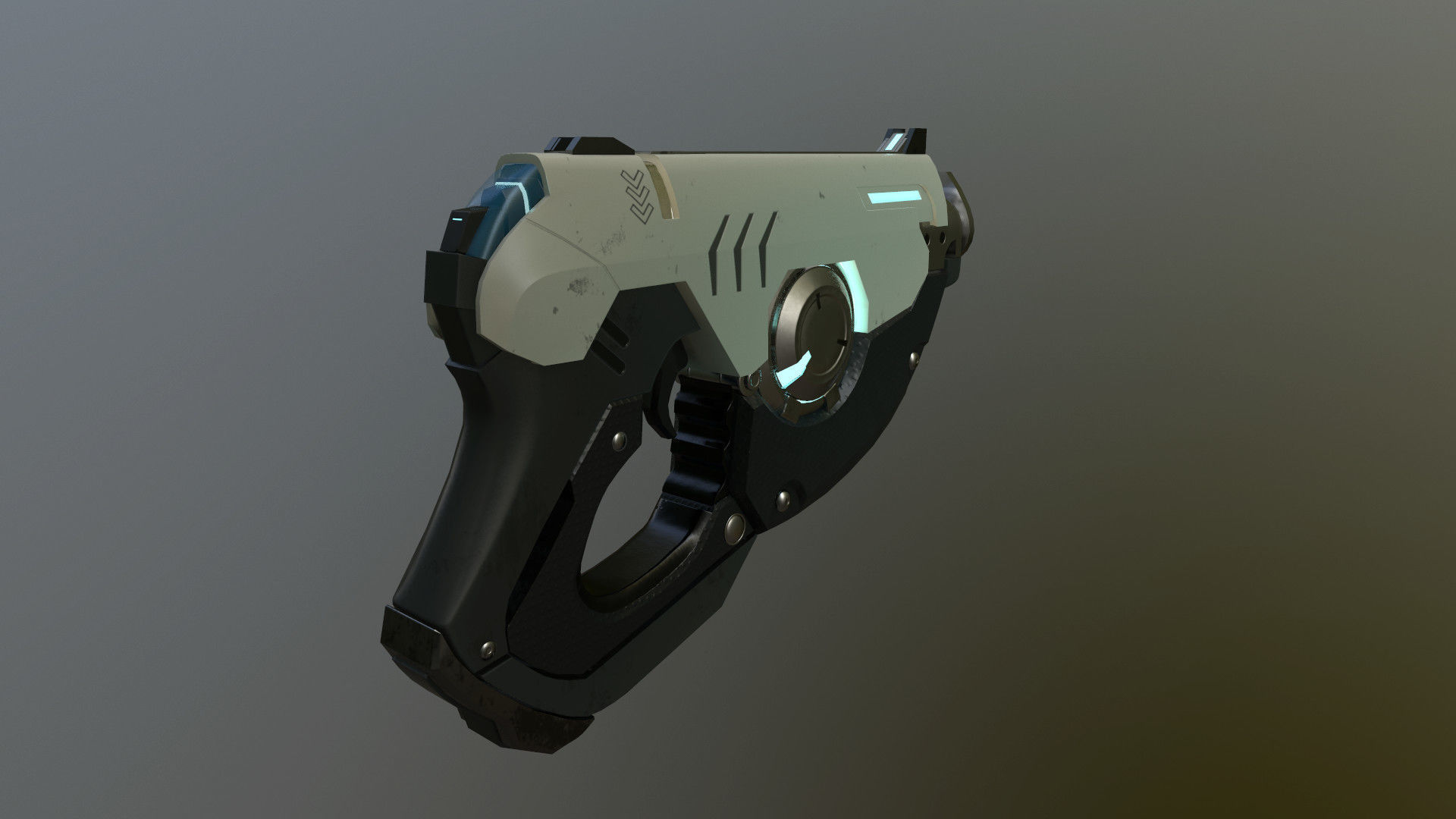 3D model Tracer Gun overwatch VR / AR / low-poly | CGTrader