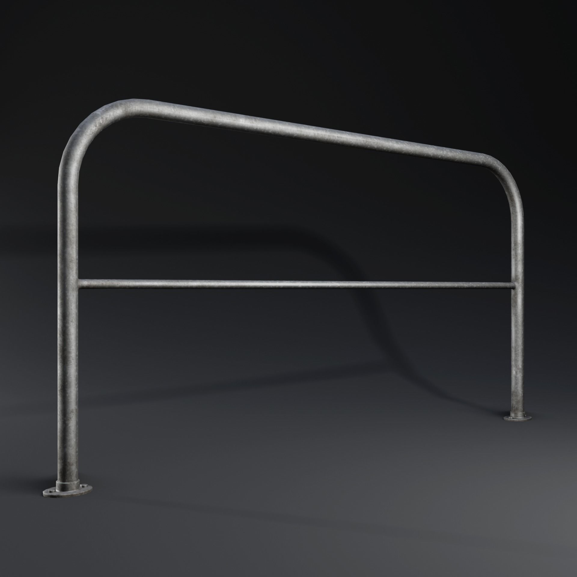 3D model Simple Railing - Game Ready VR / AR / low-poly | CGTrader