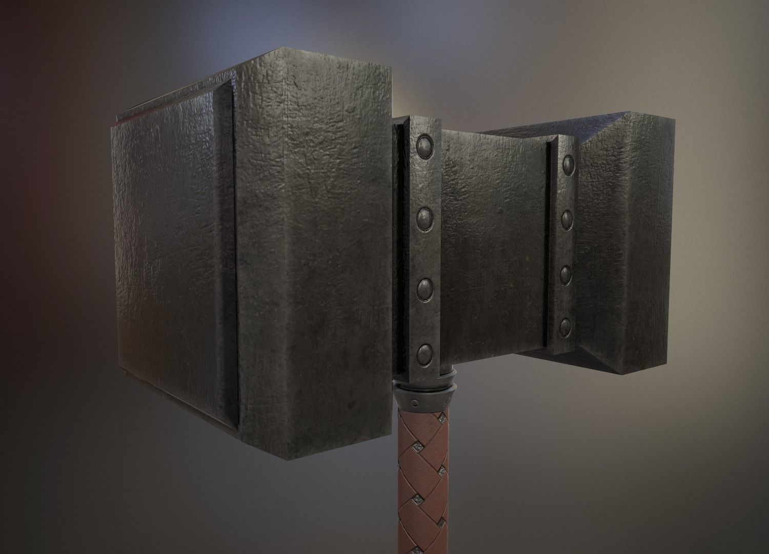 3D model War hammer VR / AR / low-poly | CGTrader