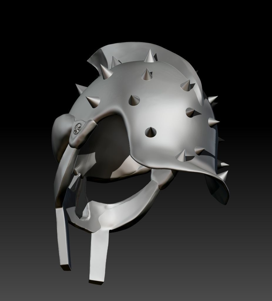 Gladiator Maximus helmet free 3D model | CGTrader