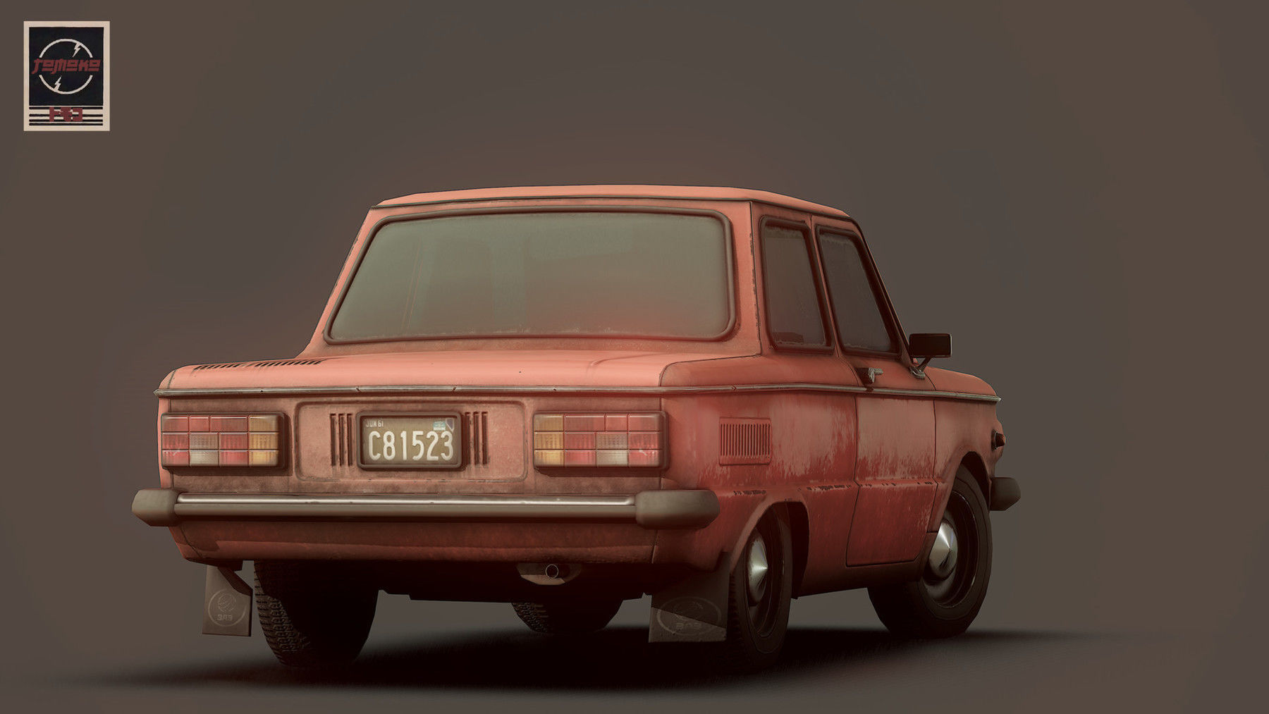 3D model 1980 ZAZ Zaporozhec 968M VR / AR / low-poly | CGTrader