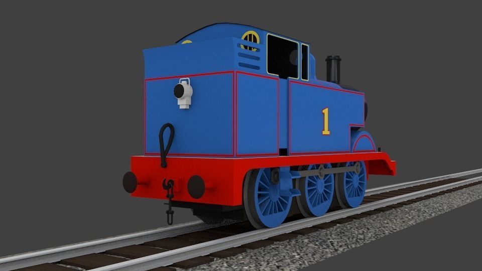 3D model Series 1 Thomas the Tank Engine VR / AR / low-poly | CGTrader
