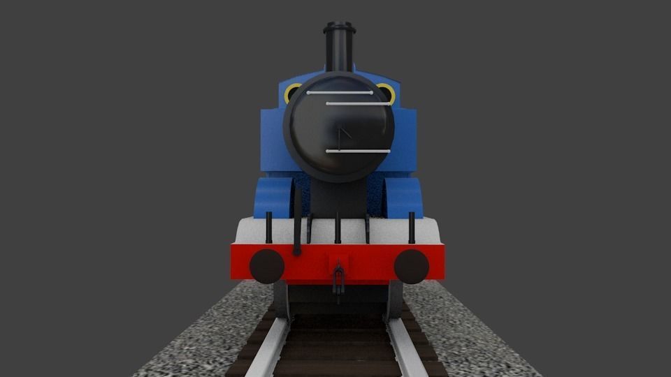 3D model Series 1 Thomas the Tank Engine VR / AR / low-poly | CGTrader