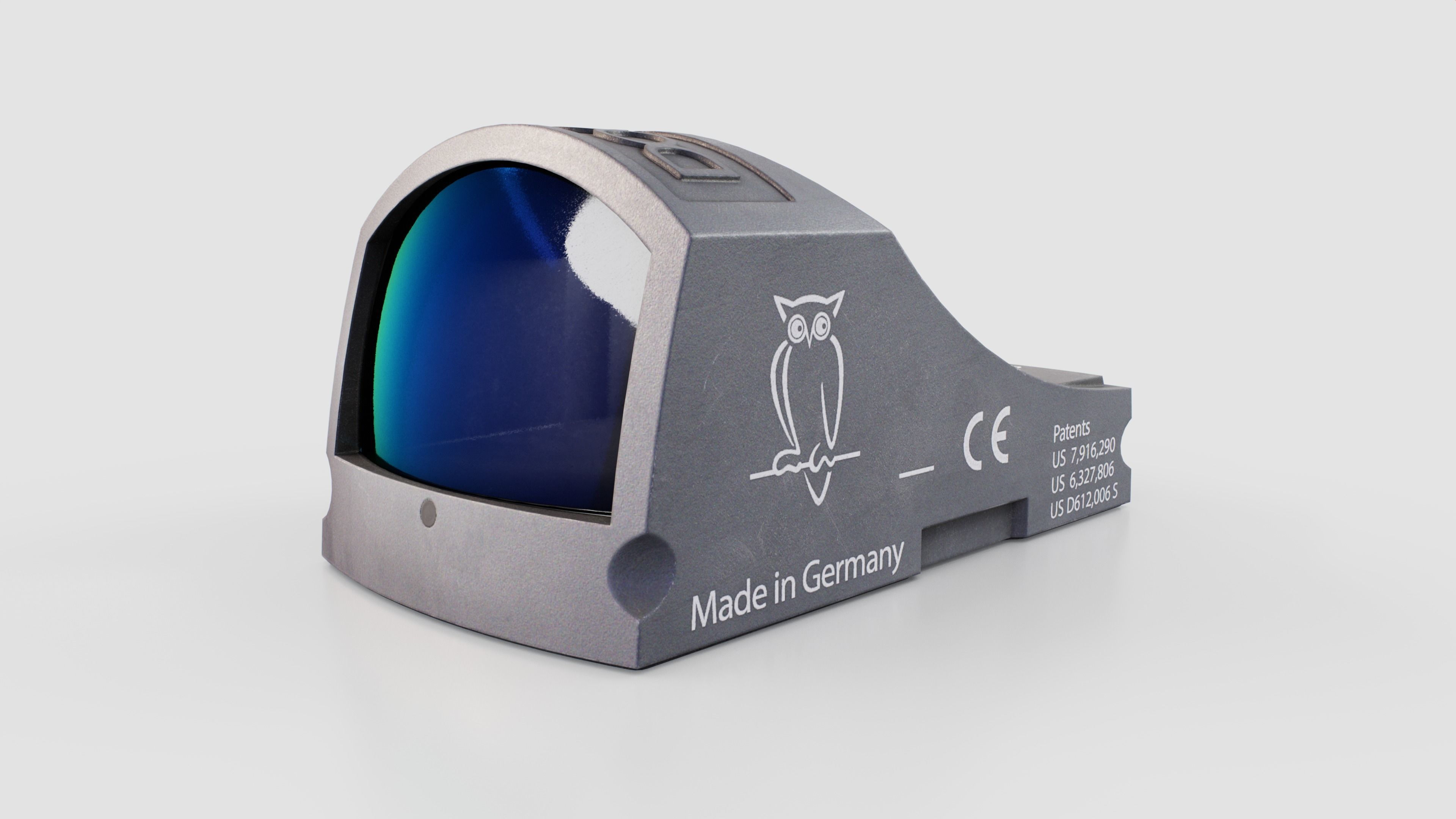 3D model Docter Sight C Miniature Reflex Sight VR / AR / low-poly ...