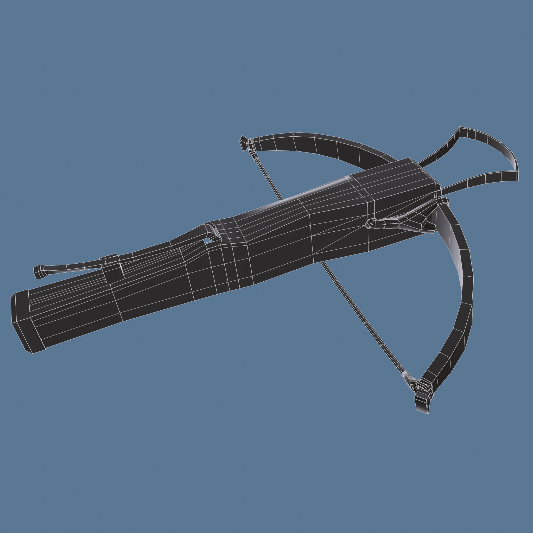 Fantasy Style Crossbow free VR / AR / low-poly 3D model | CGTrader