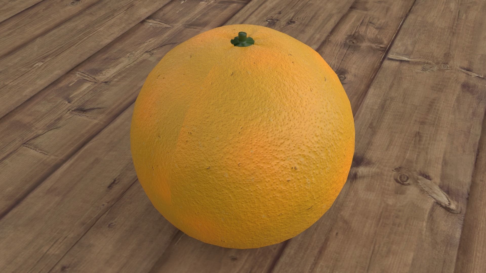 Orange 3D model VR / AR ready | CGTrader