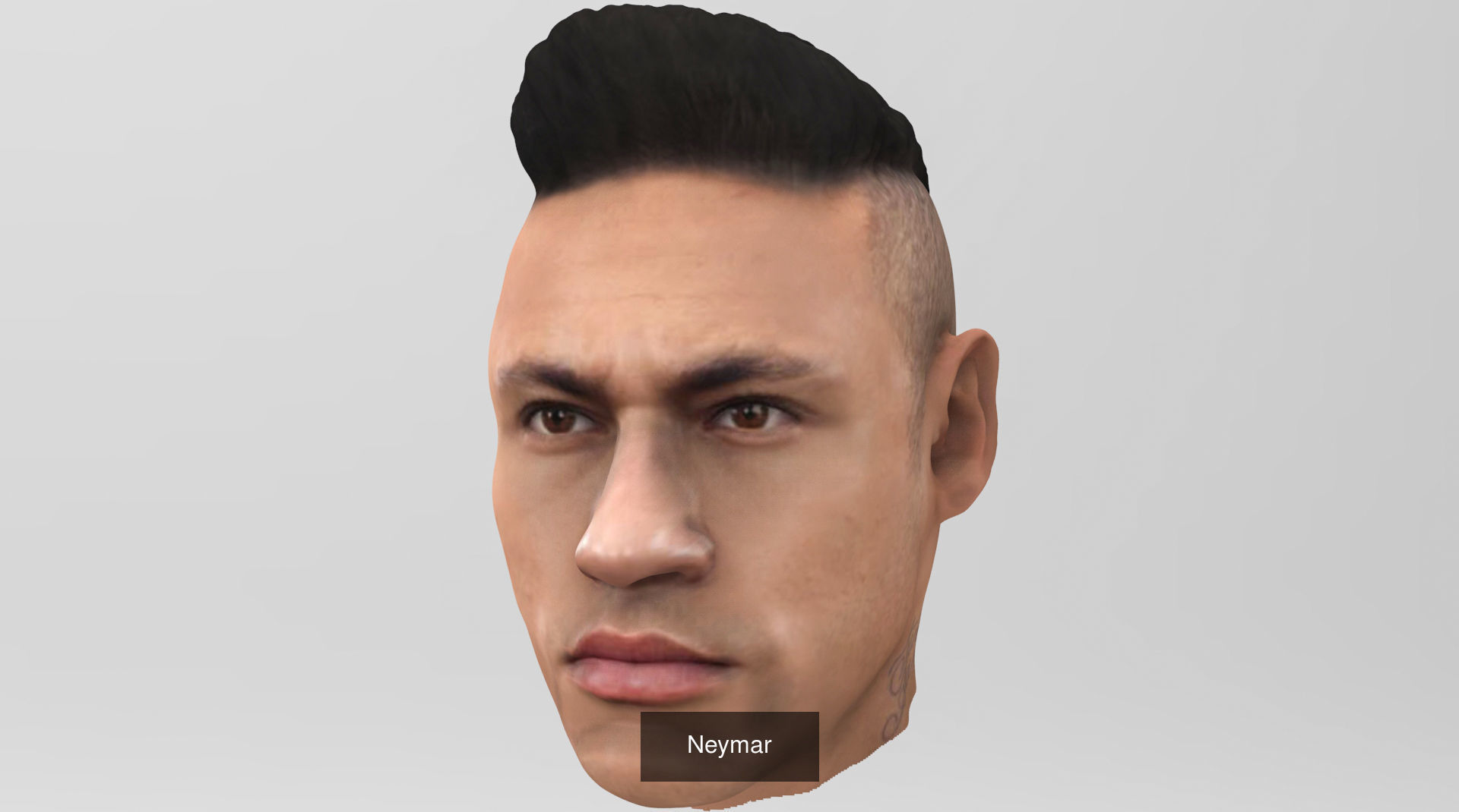 Famous Football Players heads 3D Model Collection | CGTrader
