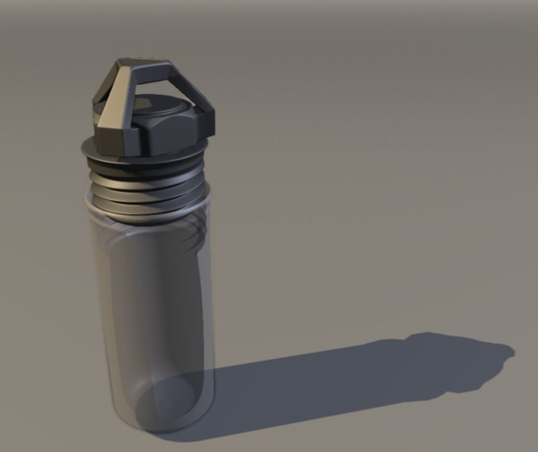 Geocaching Capsule Design 1 3D Model 3D printable STL BLEND - CGTrader.com