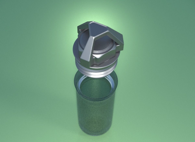 Geocaching Capsule Design 1 3D Model 3D printable STL BLEND - CGTrader.com