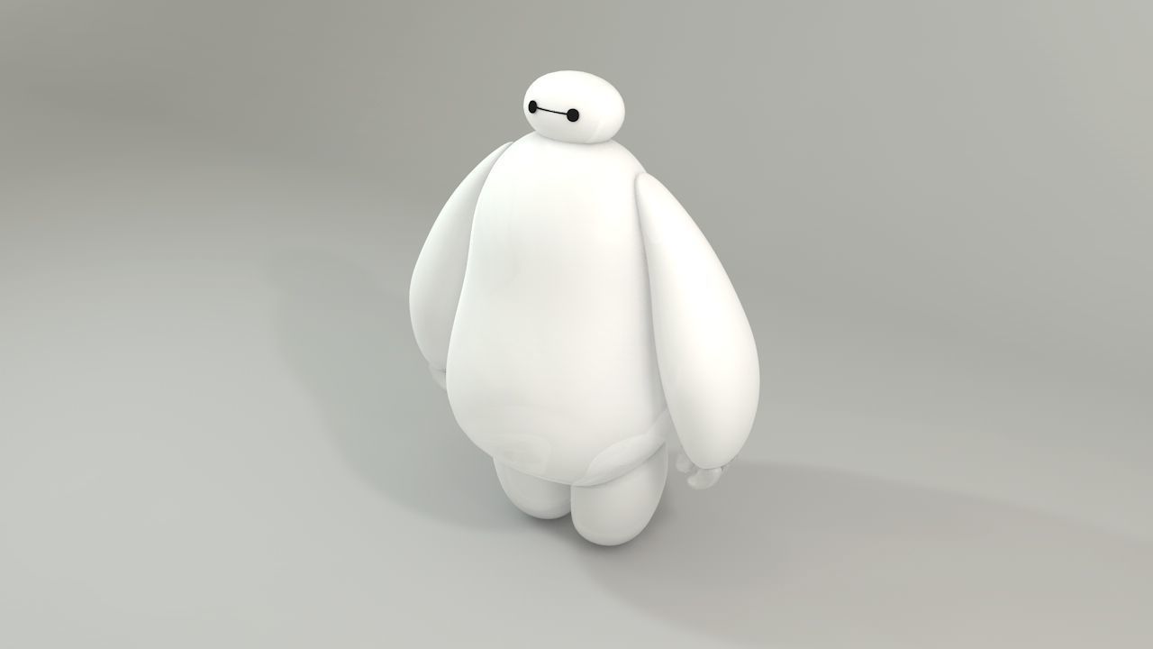 3D model Baymax - Robot VR / AR / low-poly | CGTrader