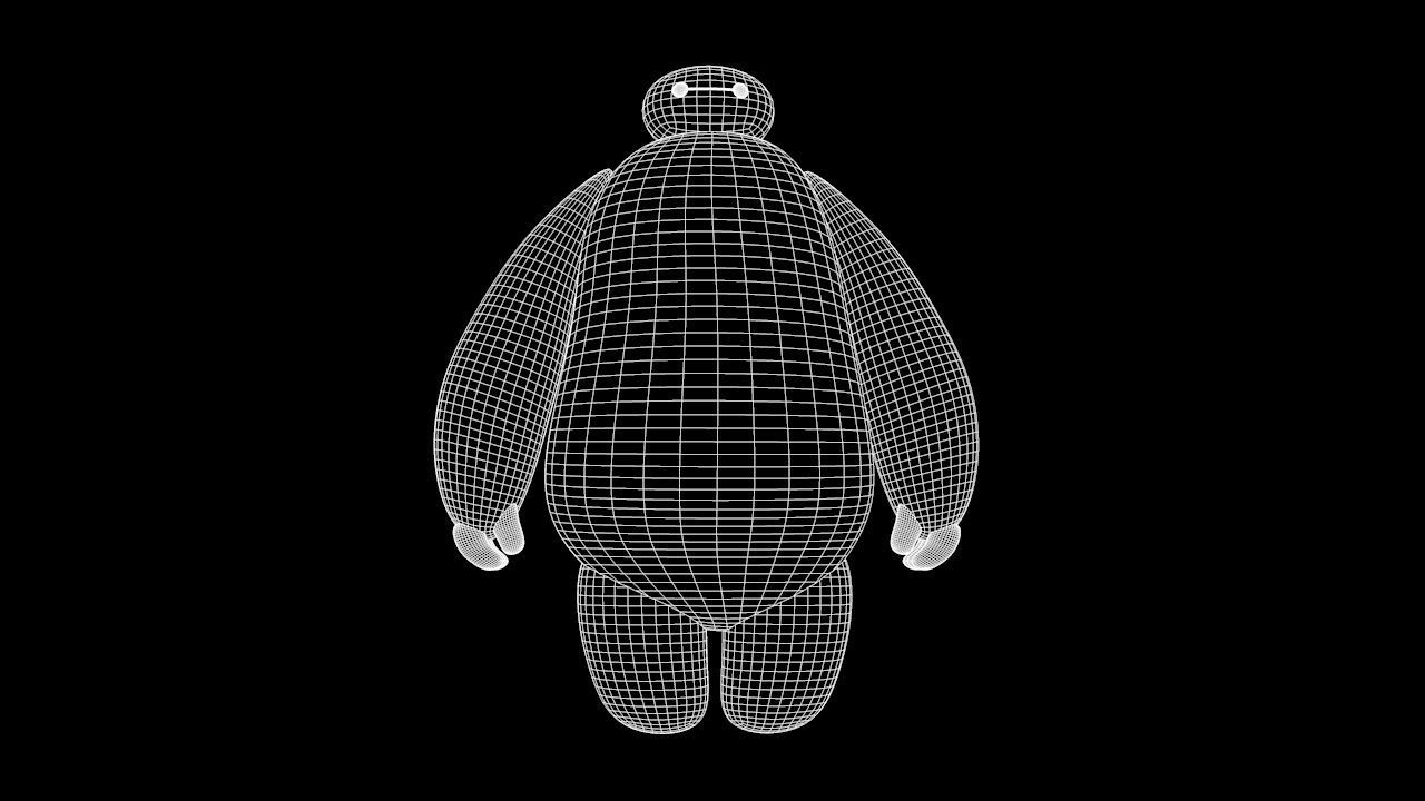 3D model Baymax - Robot VR / AR / low-poly | CGTrader