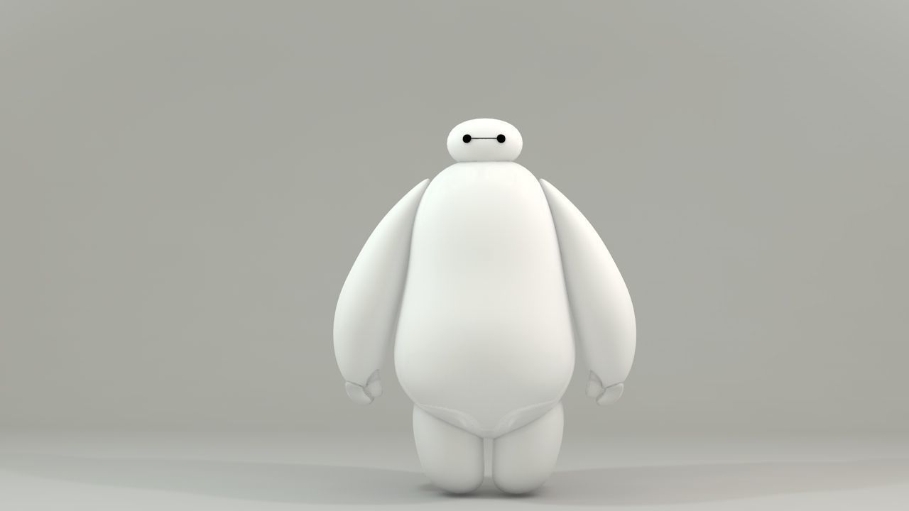 3D model Baymax - Robot VR / AR / low-poly | CGTrader