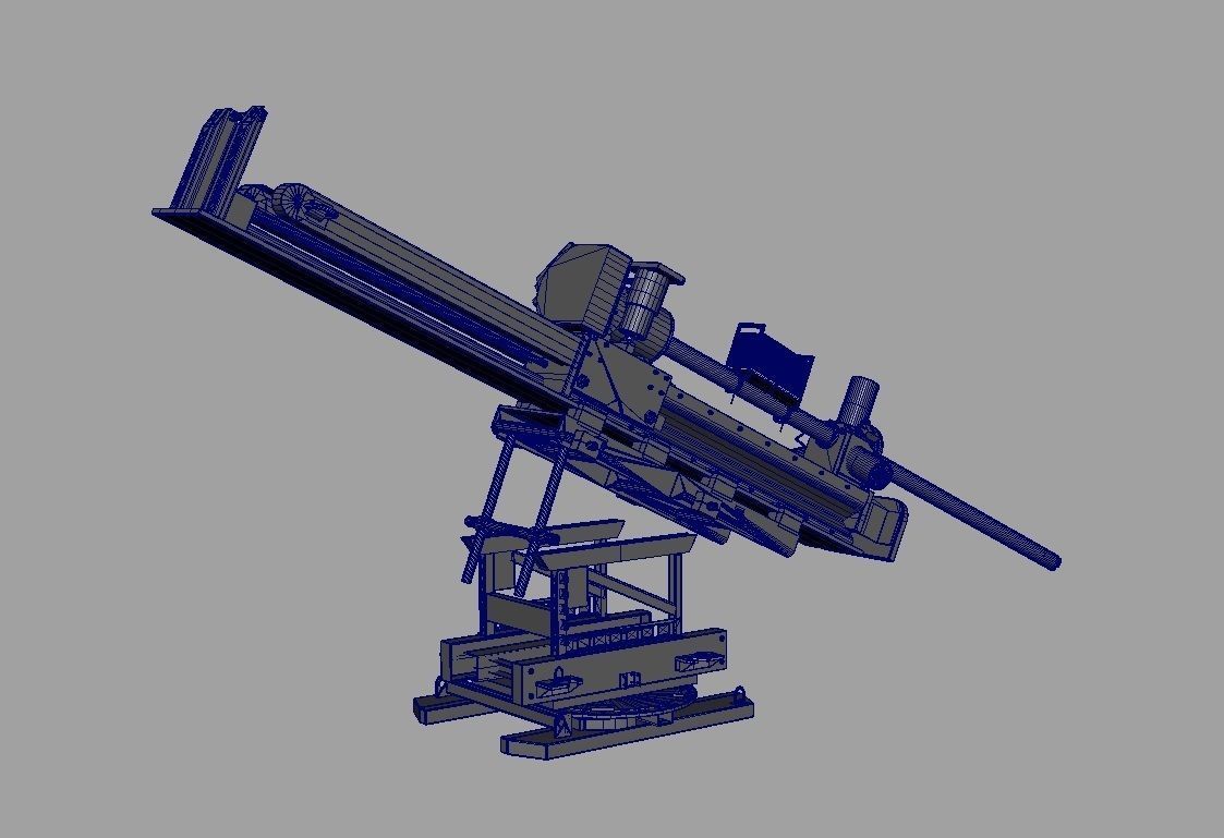 LM 75 Drill Rig 3D Model 3D model | CGTrader