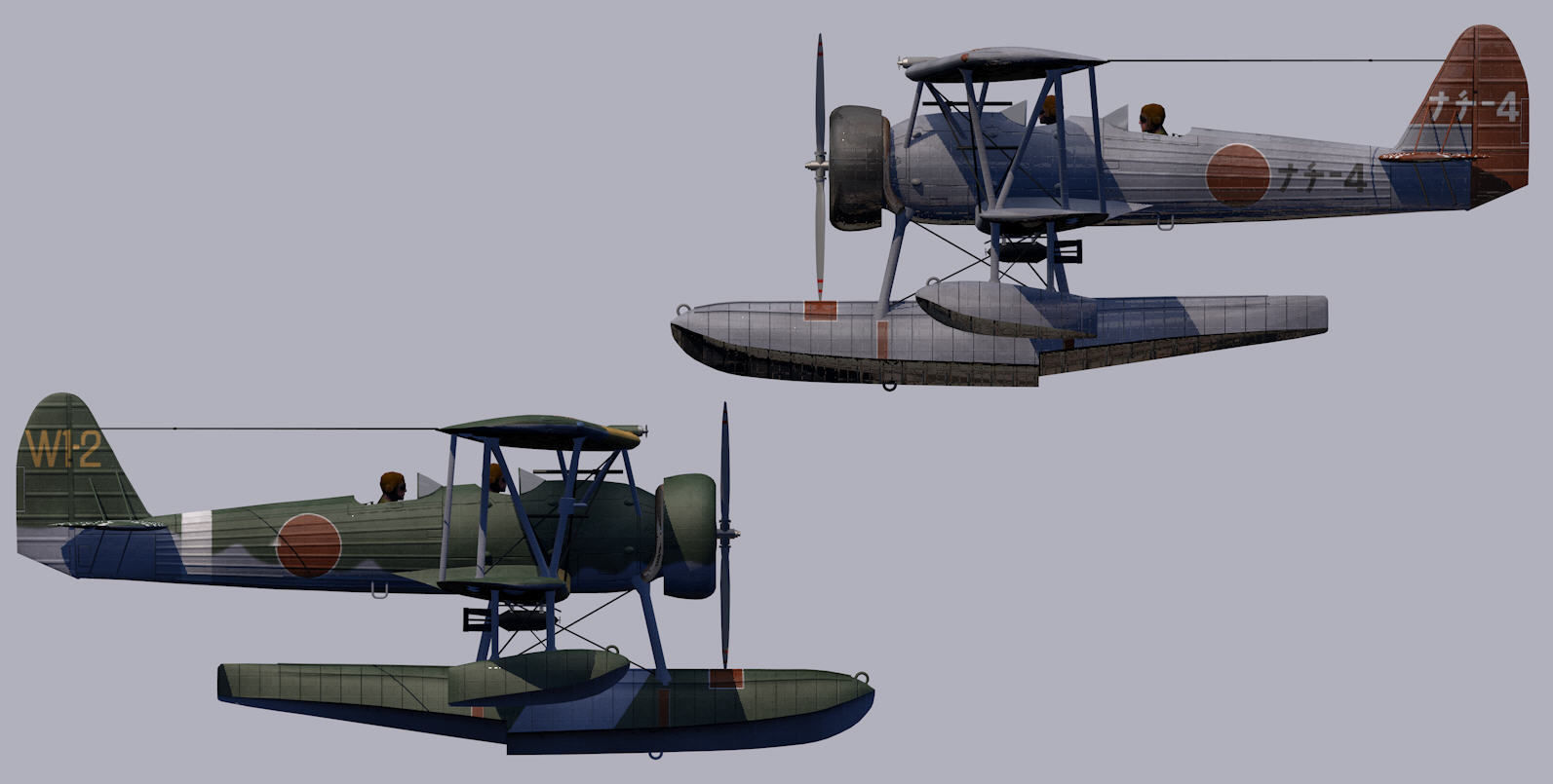 Nakajima E8N1 Dave 3D model | CGTrader