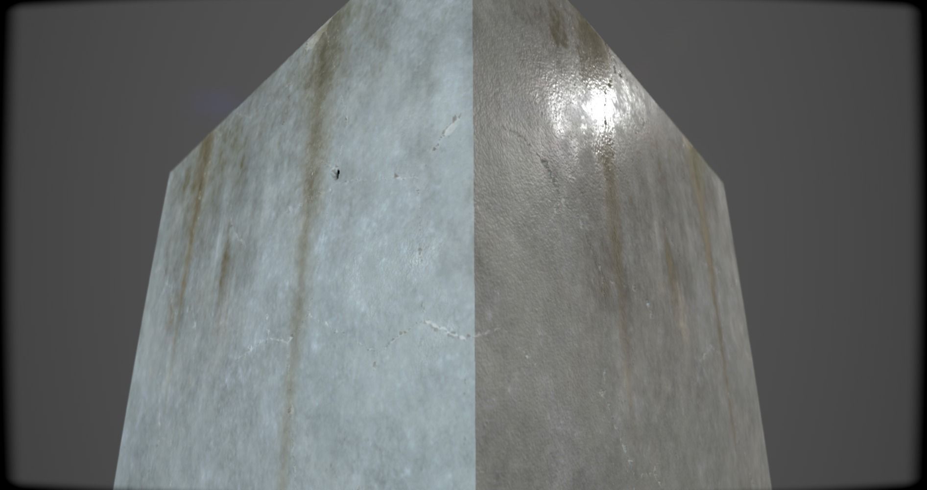 Concrete Wall Texture -Damp with leaks- free 3D model | CGTrader