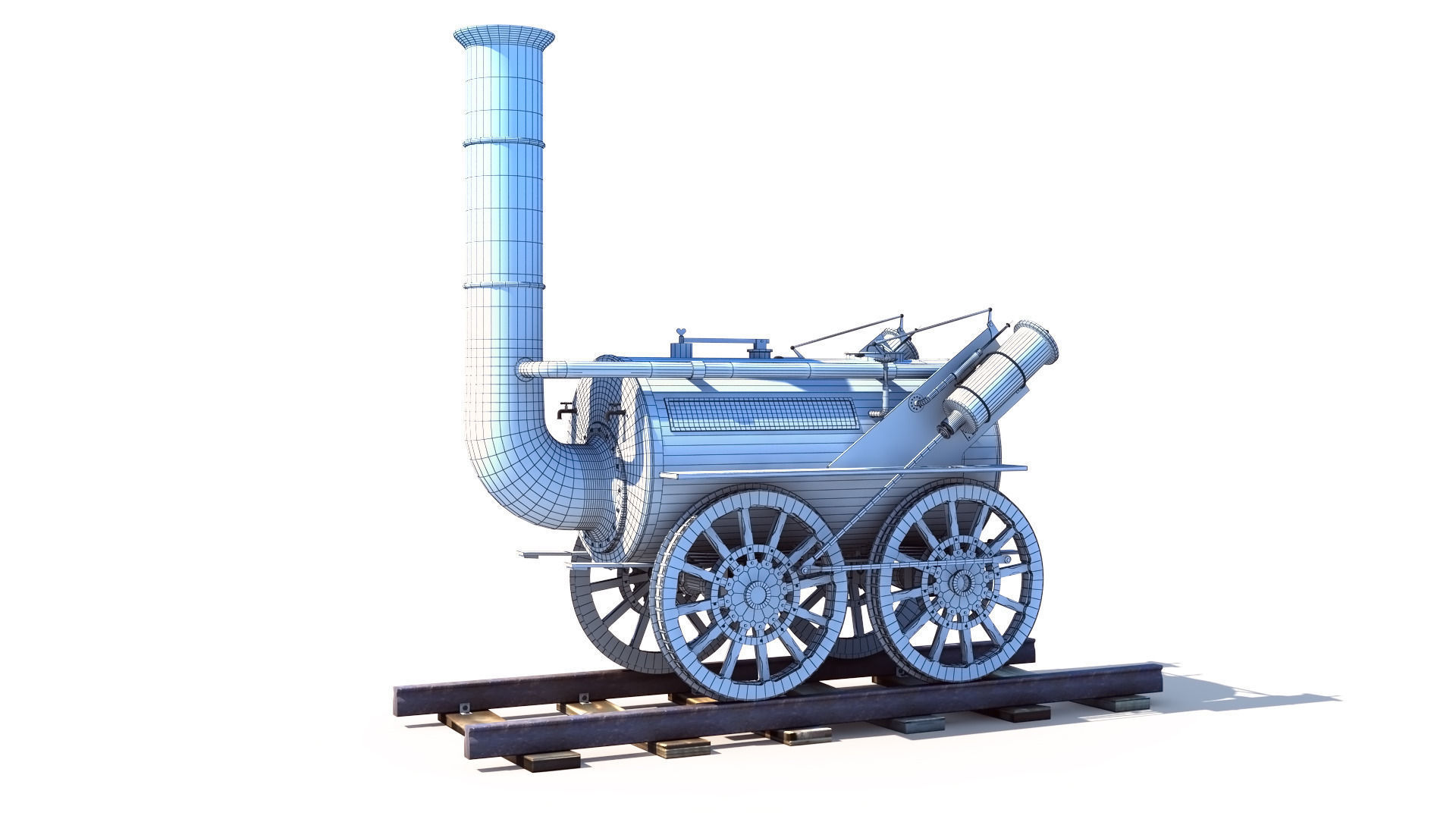 Lancashire Witch Train 3D model | CGTrader