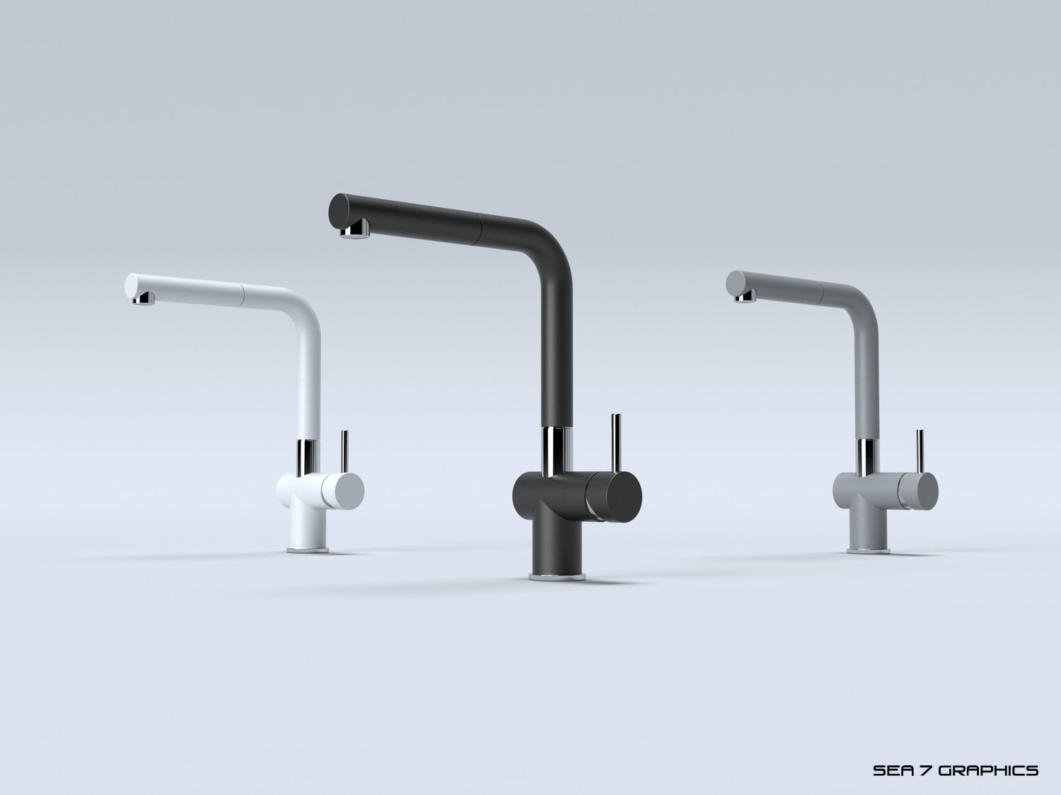Kitchen Tap Franke Active Plus 3D model | CGTrader