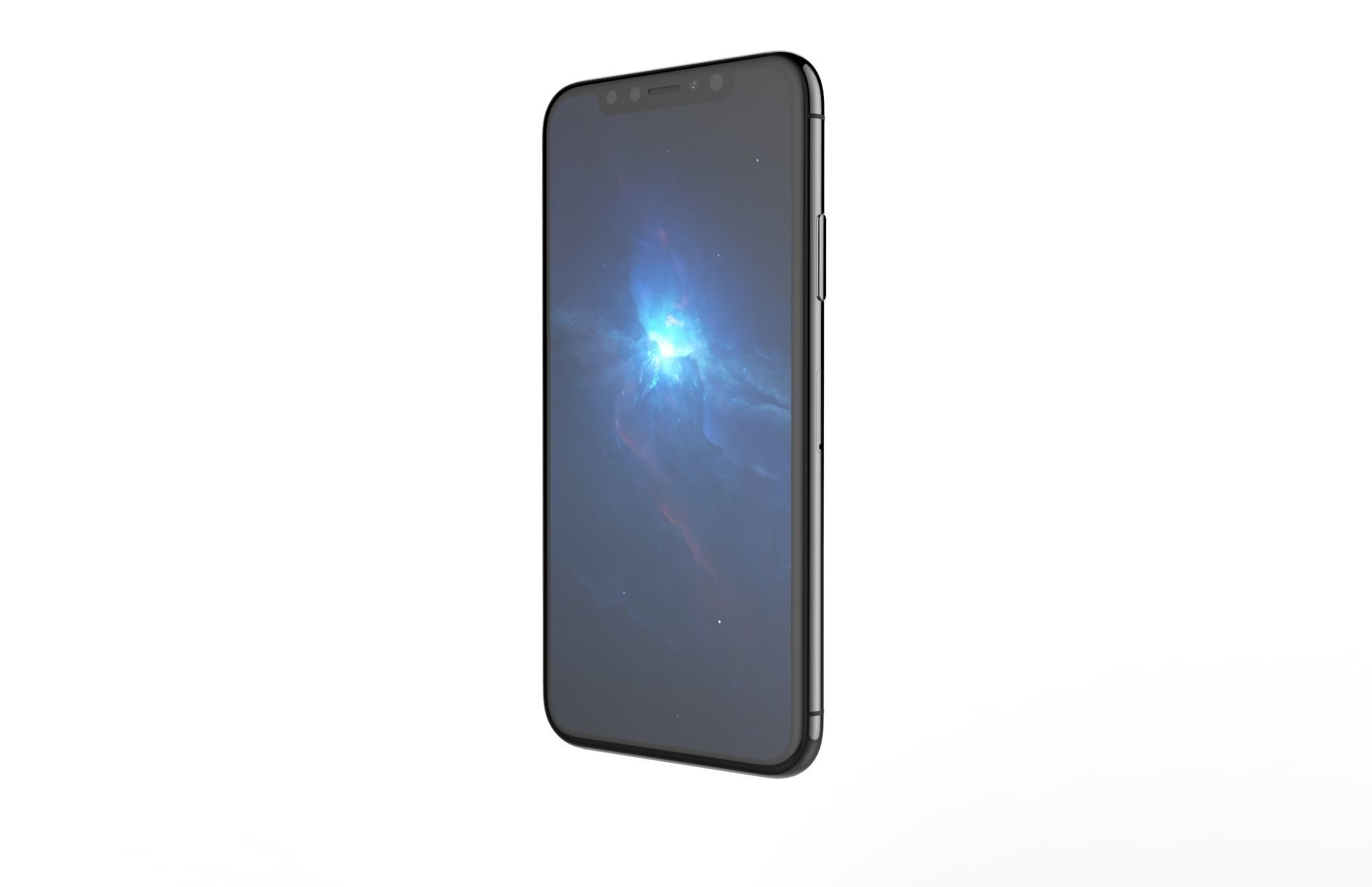 Realistic iphone X 3D model 3D printable | CGTrader