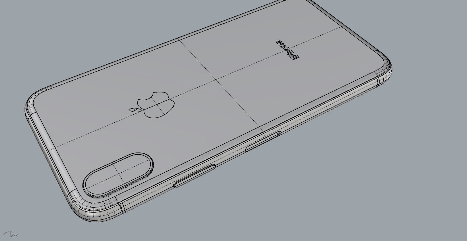 Realistic iphone X 3D model 3D printable | CGTrader