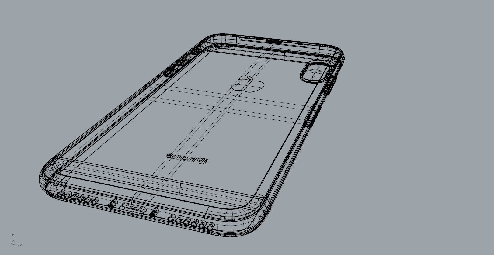 Realistic iphone X 3D model 3D printable | CGTrader