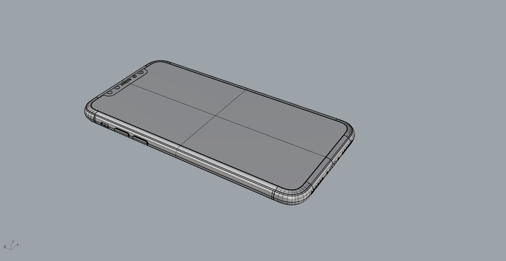 Realistic iphone X 3D model 3D printable | CGTrader