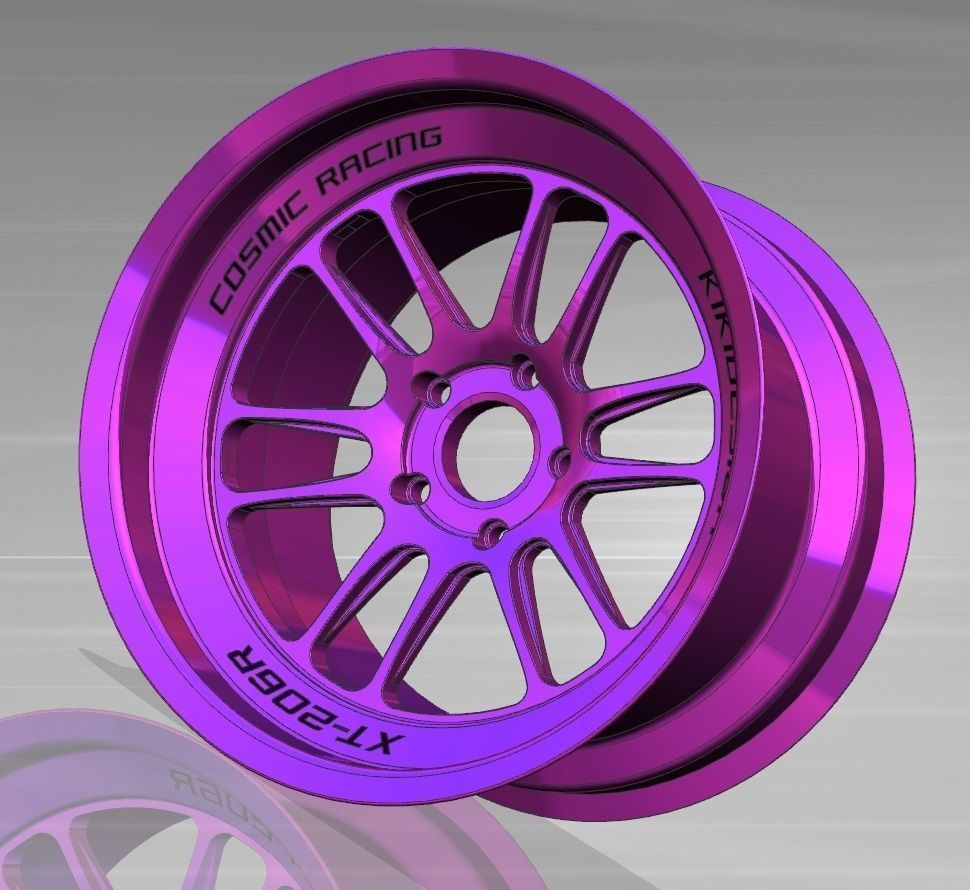 Cosmis xt-206R 18 inch 3D model | CGTrader
