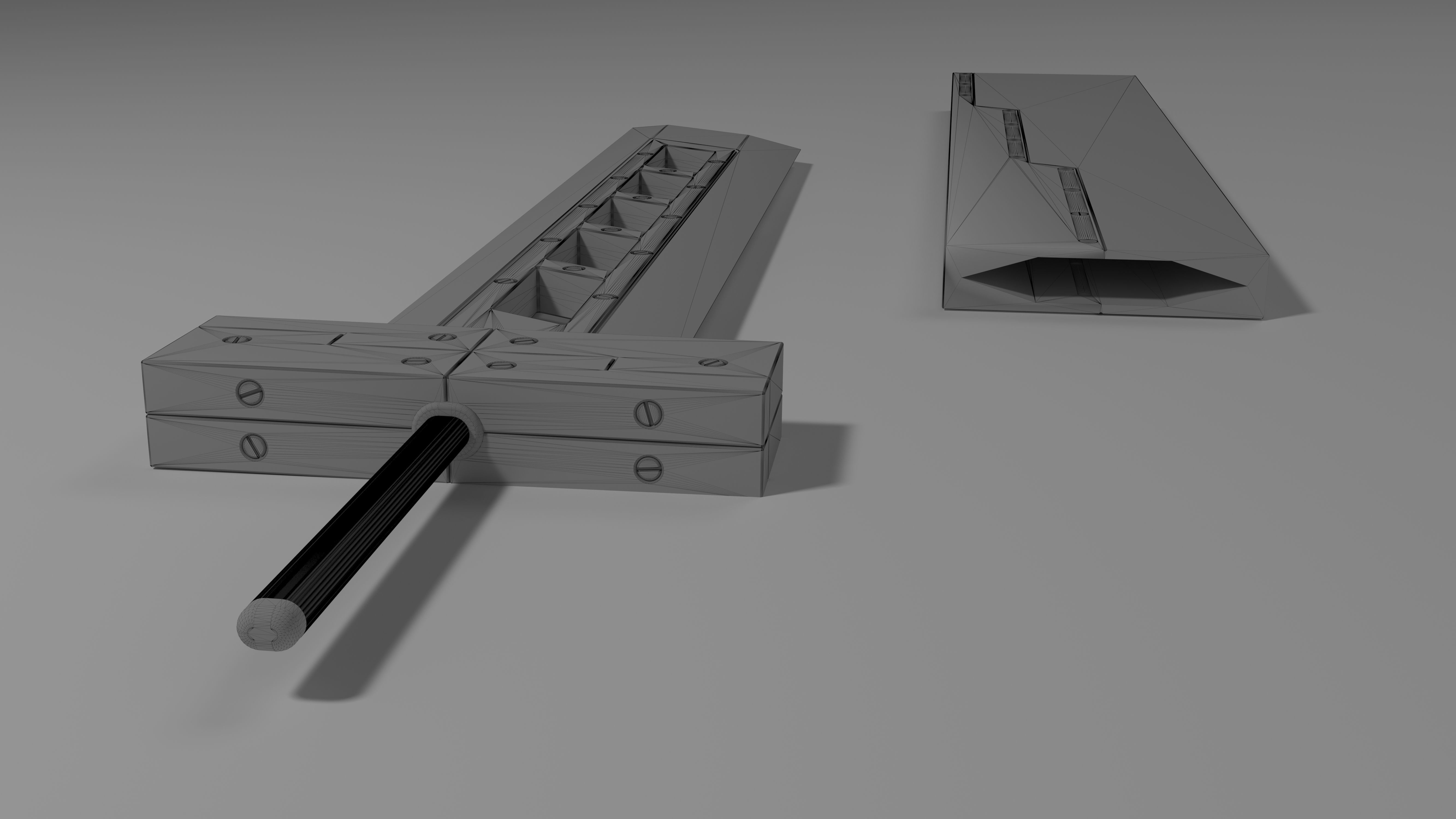 Final Fantasy Buster Sword free 3D model | CGTrader