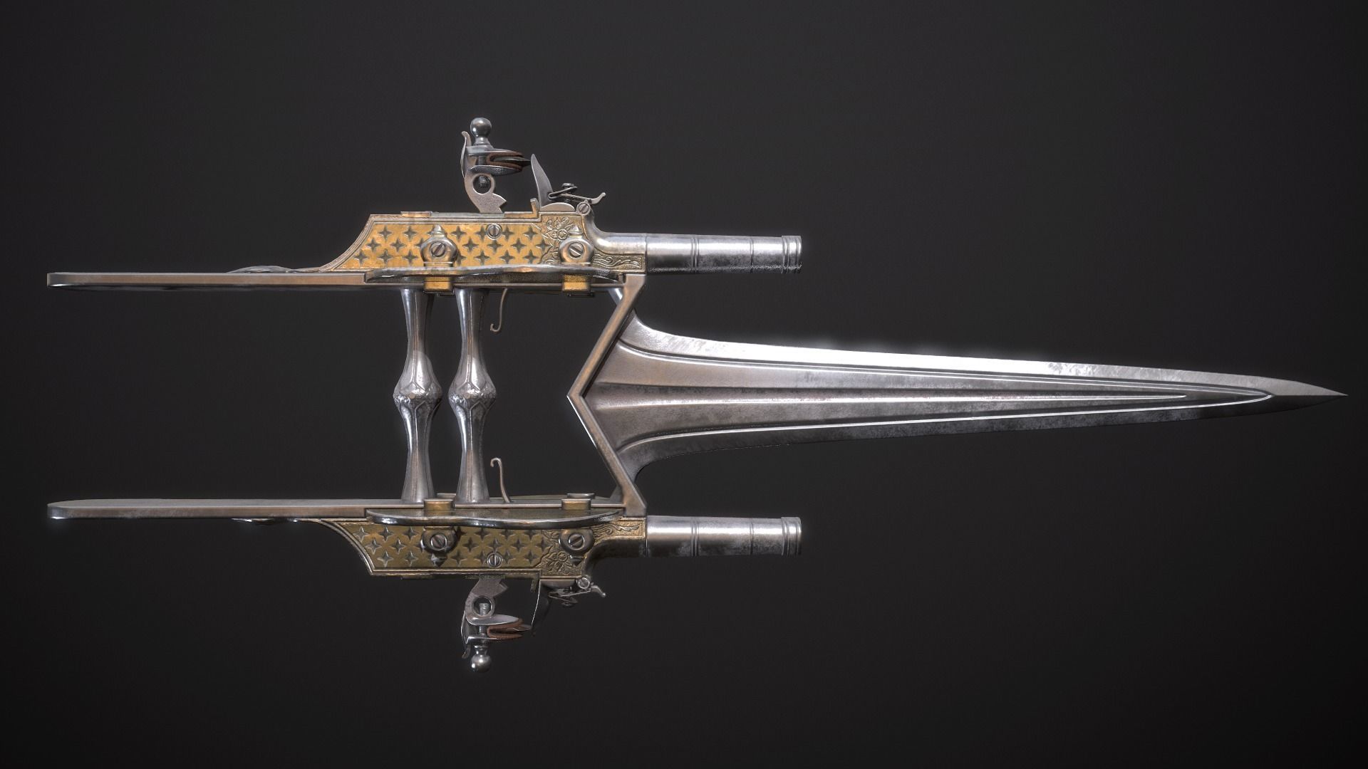 Collection of Flintlock Katars VR / AR / low-poly | CGTrader