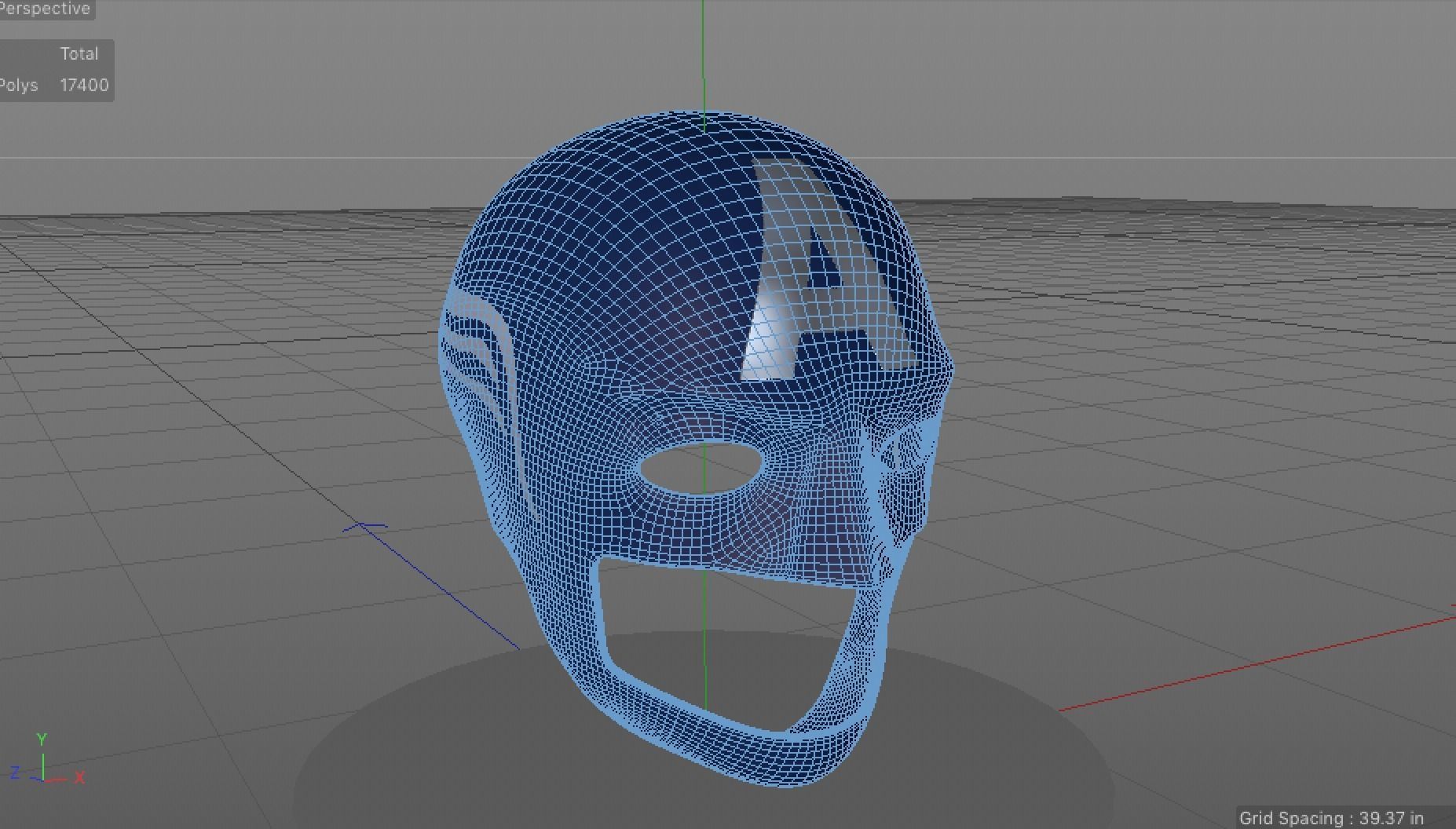 Captain America Helmet 3D model | CGTrader