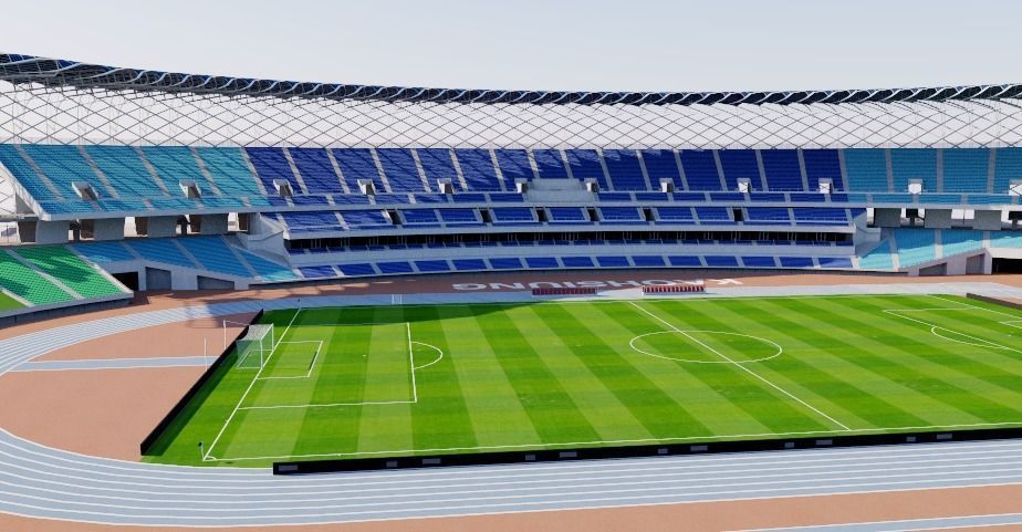 National Stadium Kaohsiung - Taiwan 3D model | CGTrader