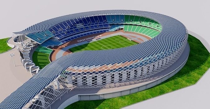 National Stadium Kaohsiung - Taiwan 3D model | CGTrader