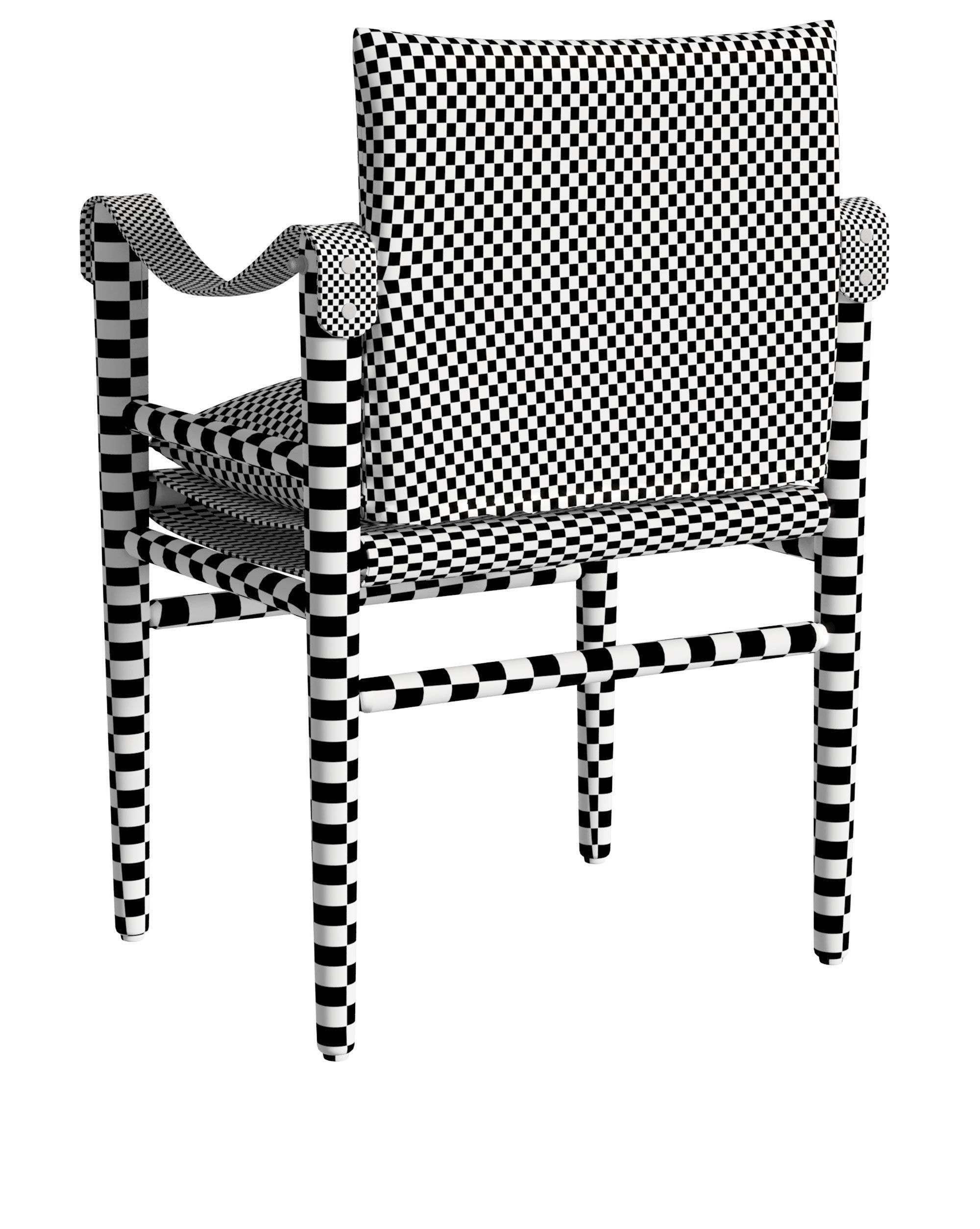 Montauk dining chair 3D model | CGTrader