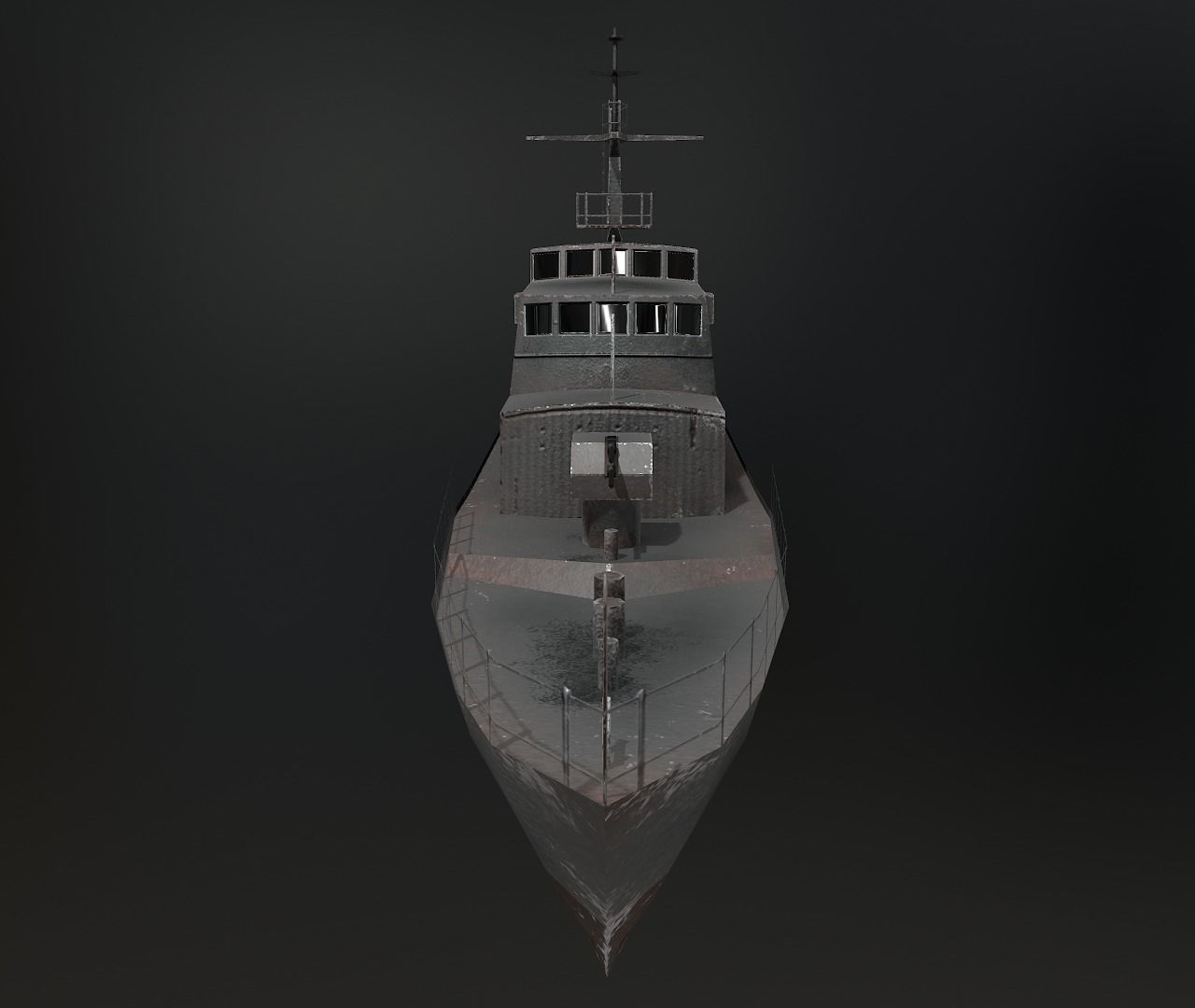 3D model Kondor II Class Vessel VR / AR / low-poly | CGTrader
