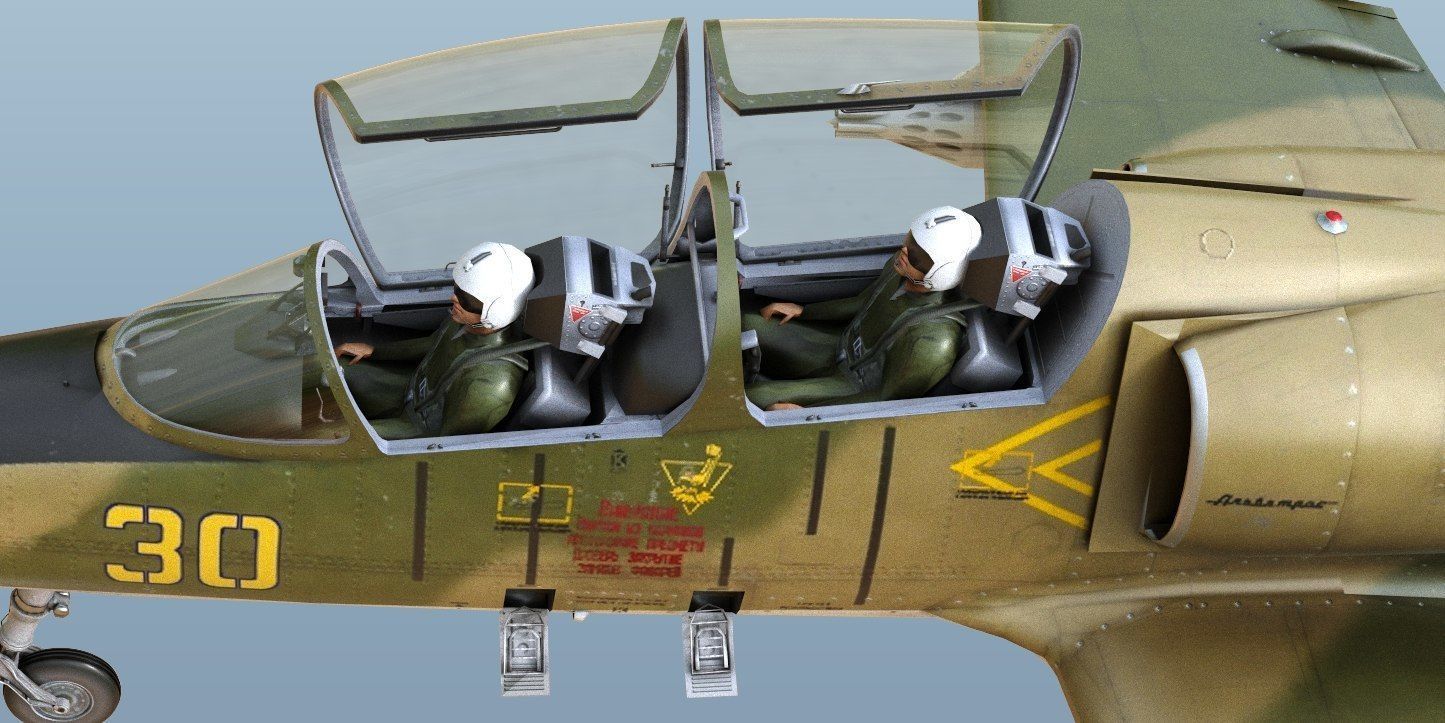 3D model L39 Albatros VR / AR / low-poly | CGTrader