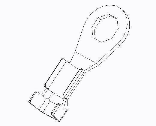 1120601 Eyelet terminal 3D model 3D printable | CGTrader