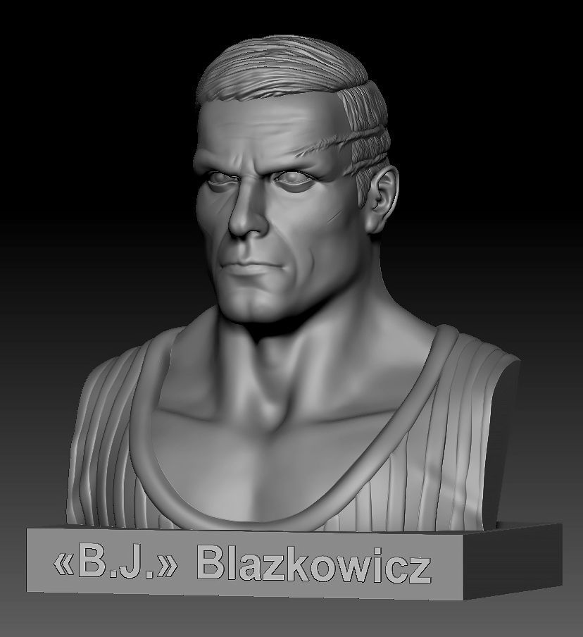 Blazkowicz 3D model 3D printable | CGTrader