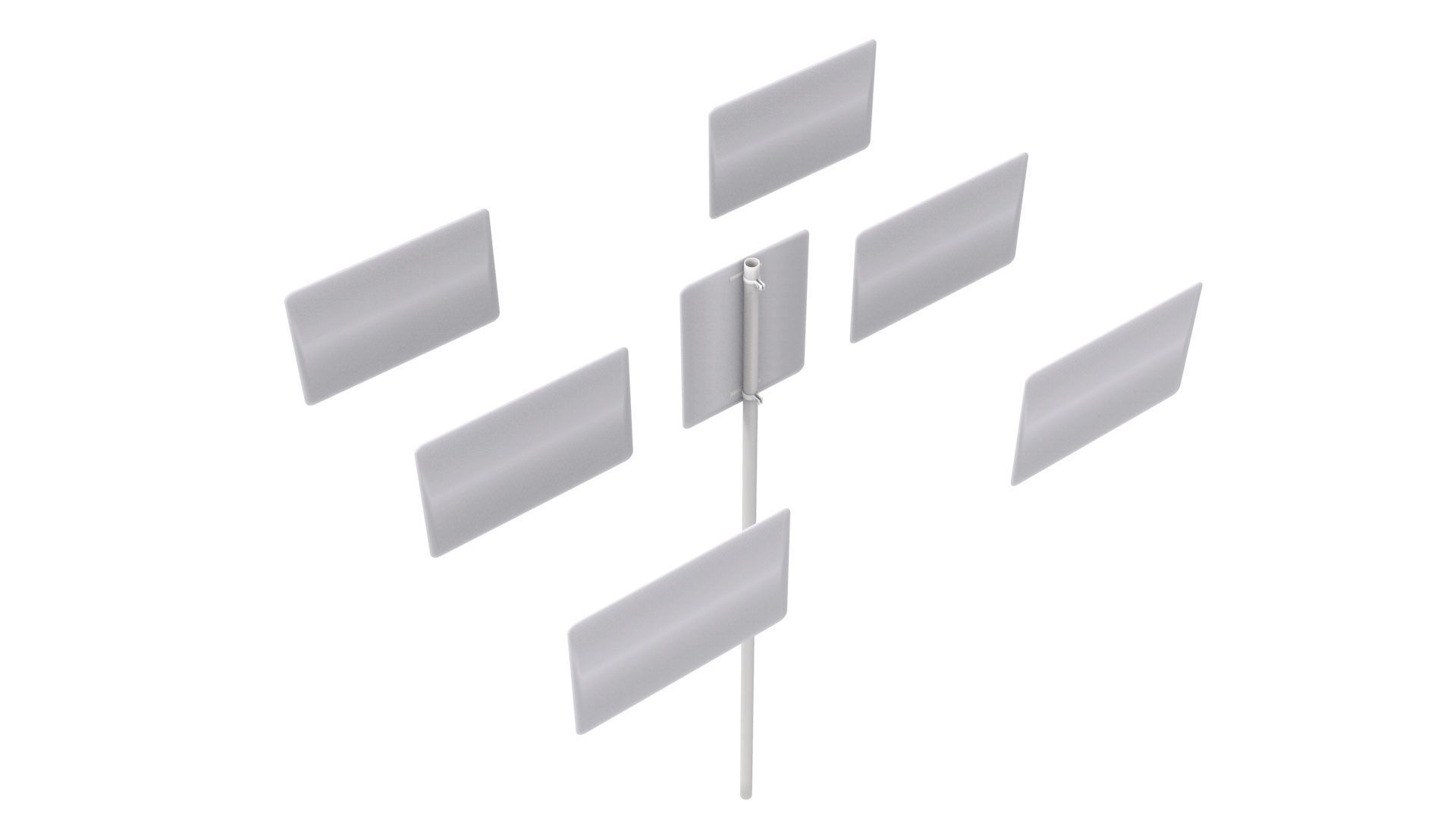 Road Sign - US - R12 Series Weight Limits 3D model | CGTrader