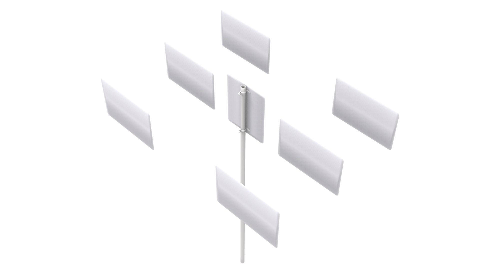 Road Sign - US - R12 Series Weight Limits 3D model | CGTrader