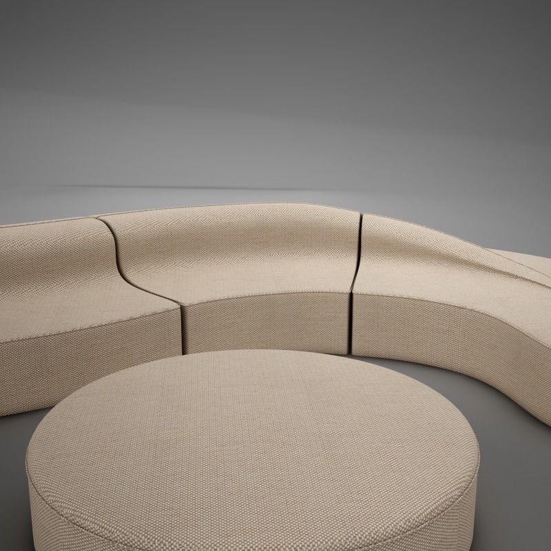 Ultra Modern club Sofa 3D model | CGTrader