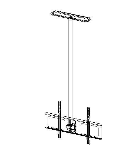 Display Wall and Ceiling Mount Revit Families 3D model | CGTrader
