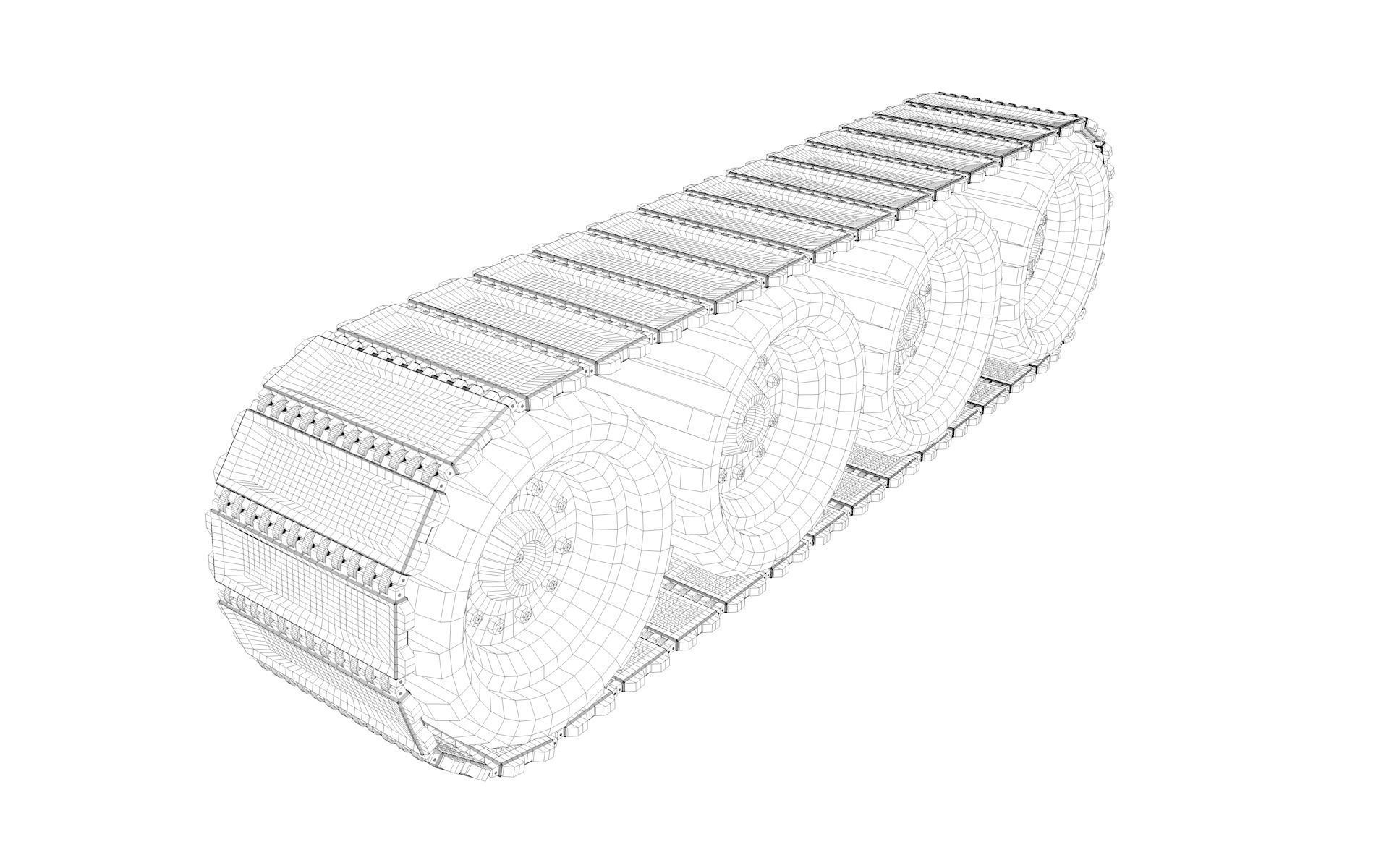Tank wheel 3D model | CGTrader