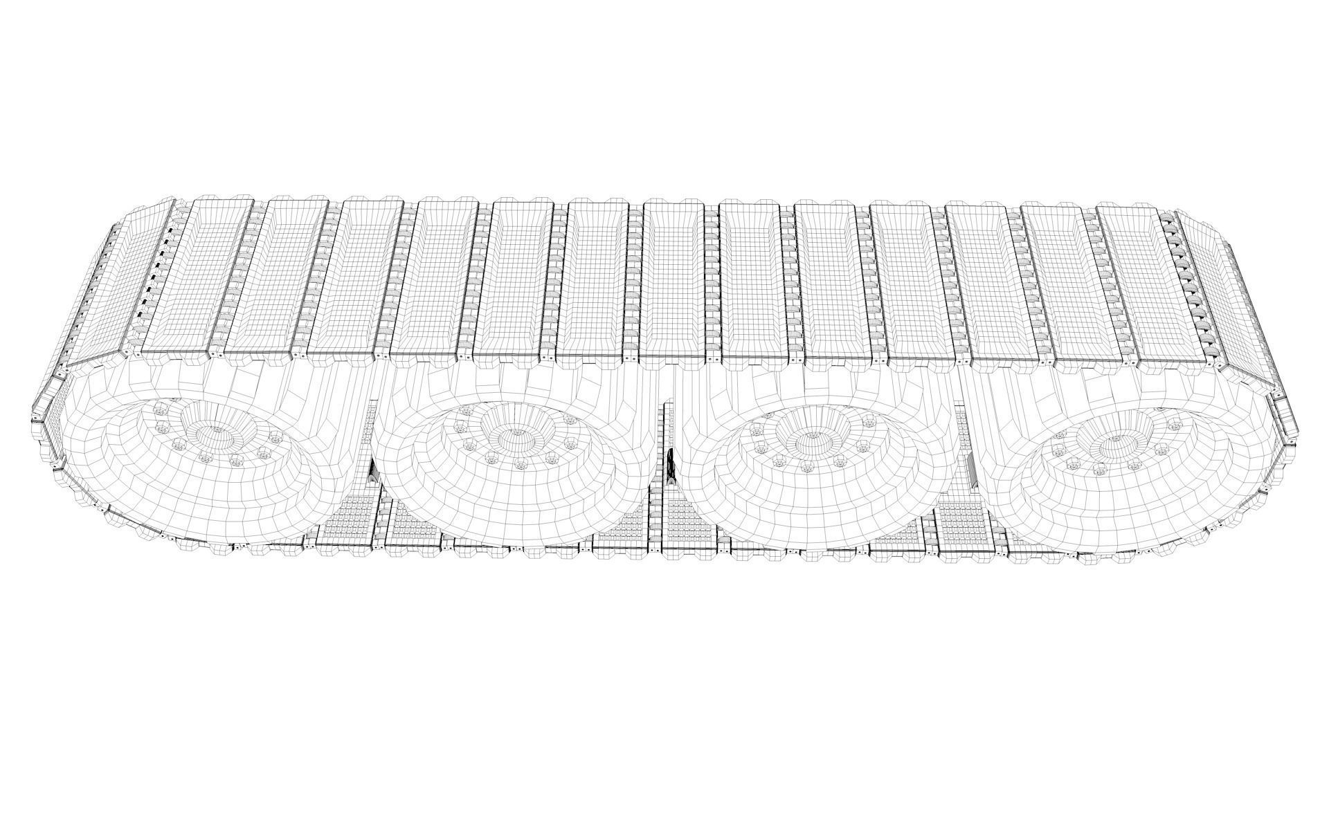 Tank wheel 3D model | CGTrader