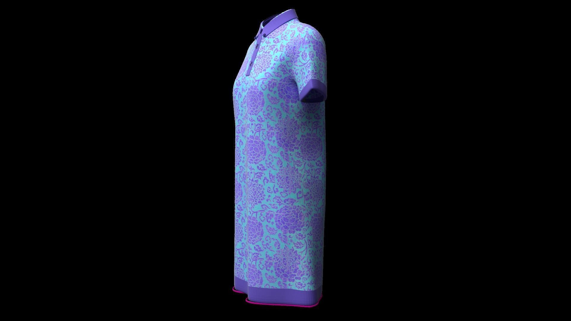 lowpoly dress with multiple textures free VR / AR / low-poly 3D model ...
