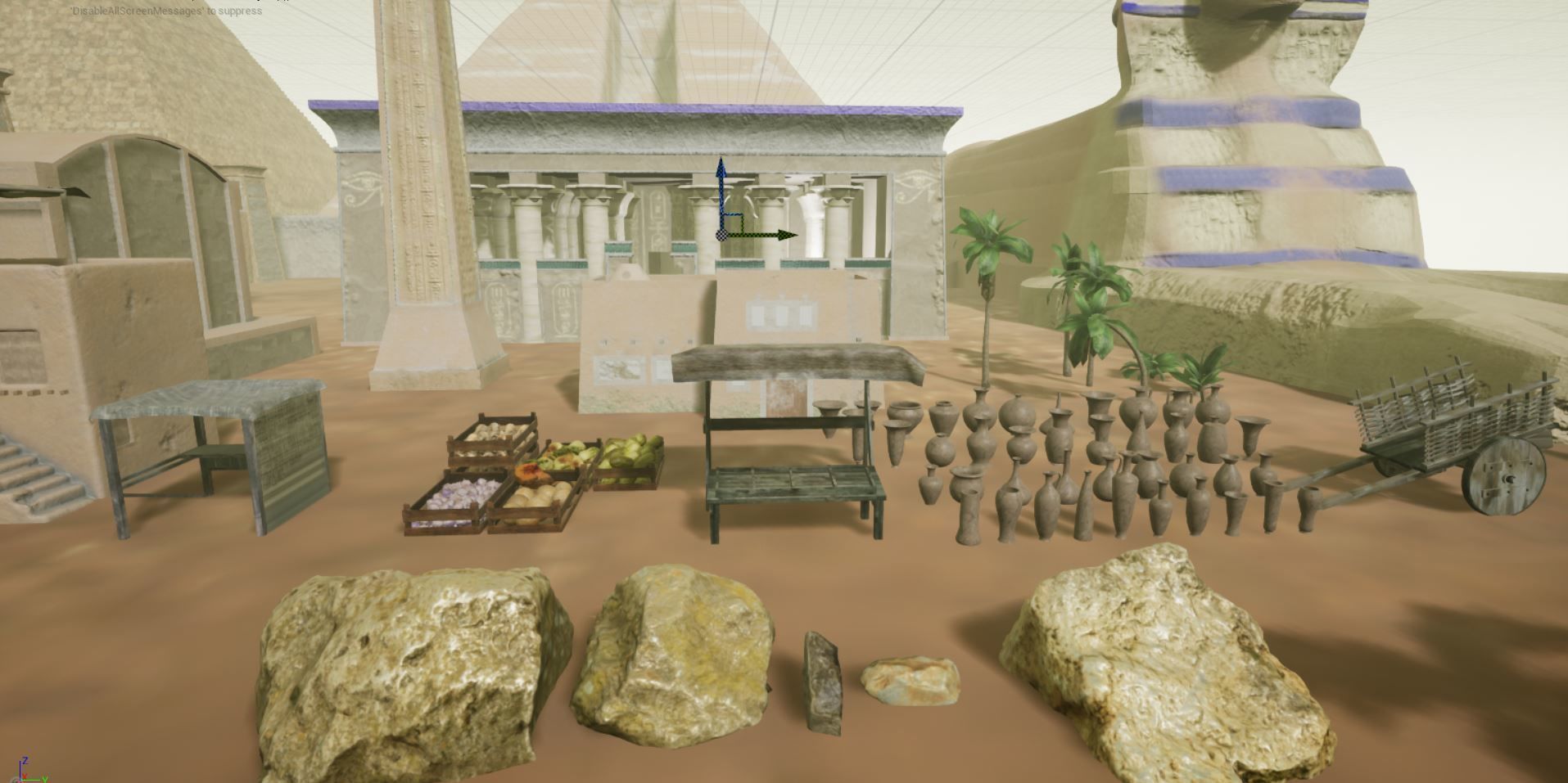 3D model Egypt city-modular prop-PBR VR / AR / low-poly | CGTrader