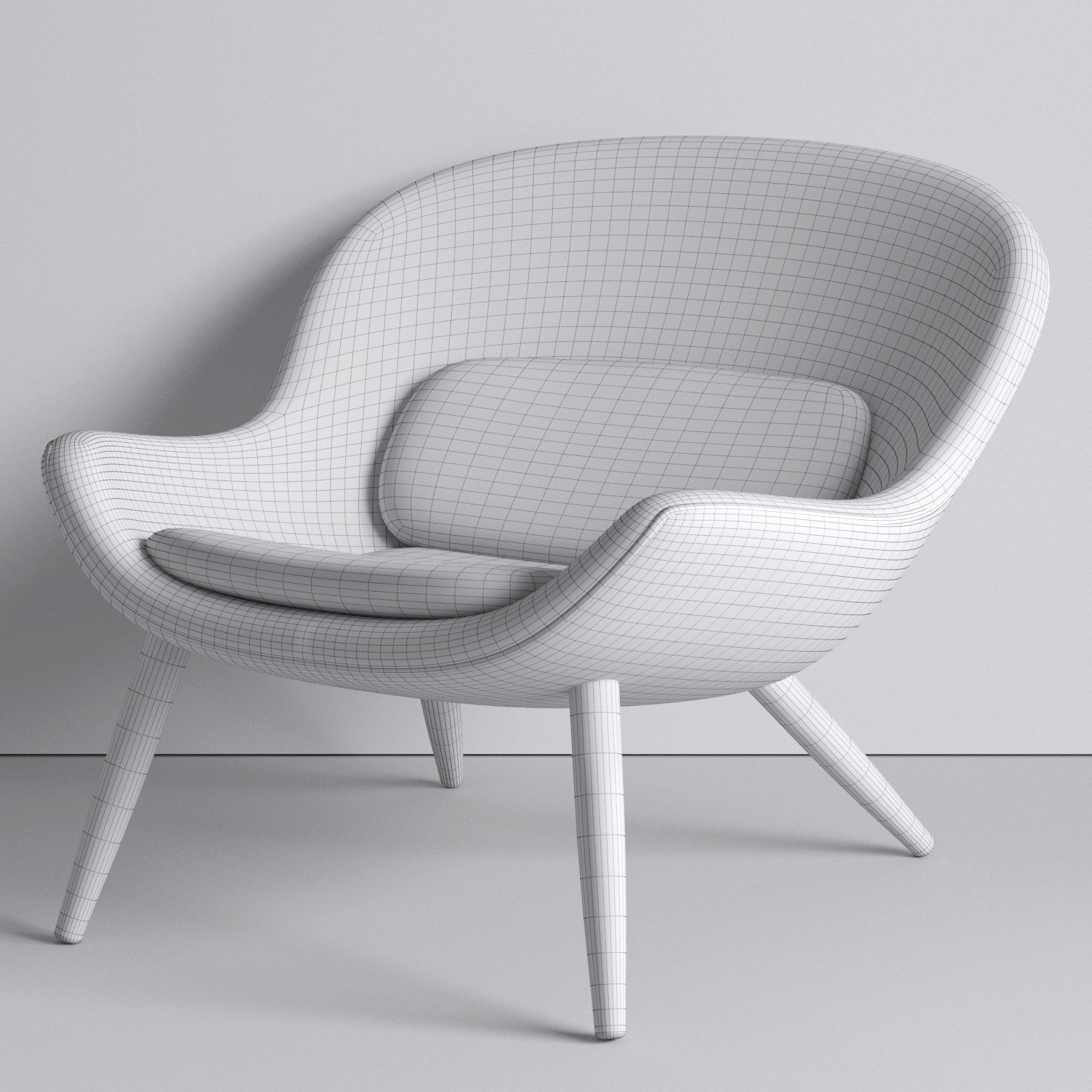 Bolia Philippa Armchair 3D model | CGTrader