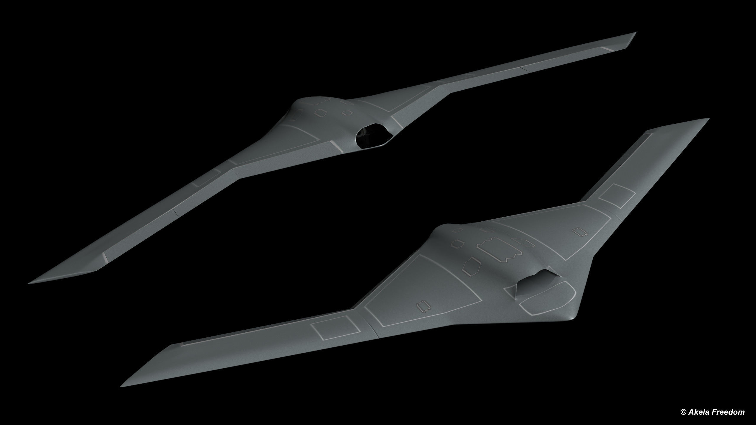 CH-7 UCAV 3D model | CGTrader