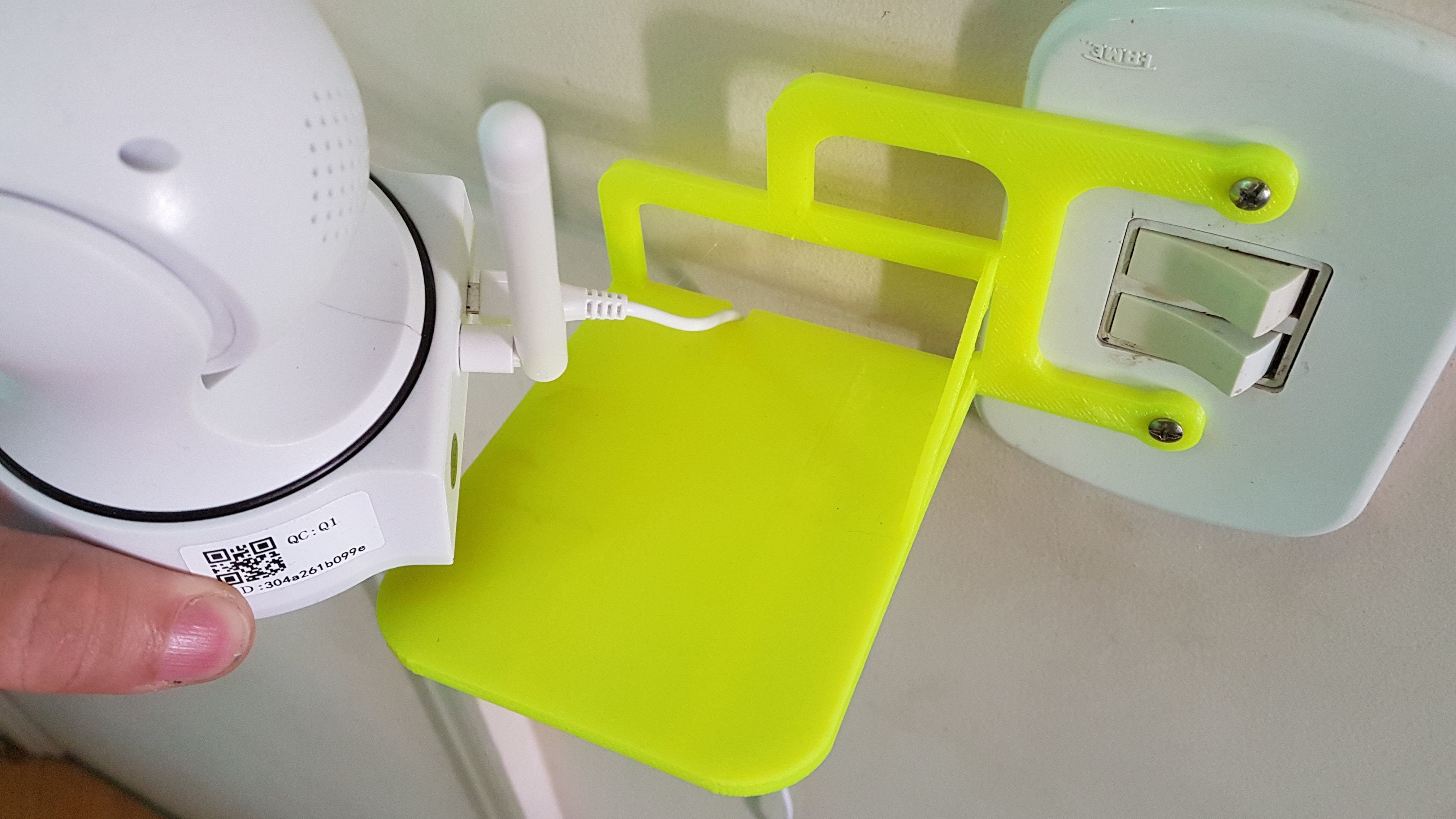 Indoor Surveillance Camera CCTV Support 3D model 3D printable | CGTrader