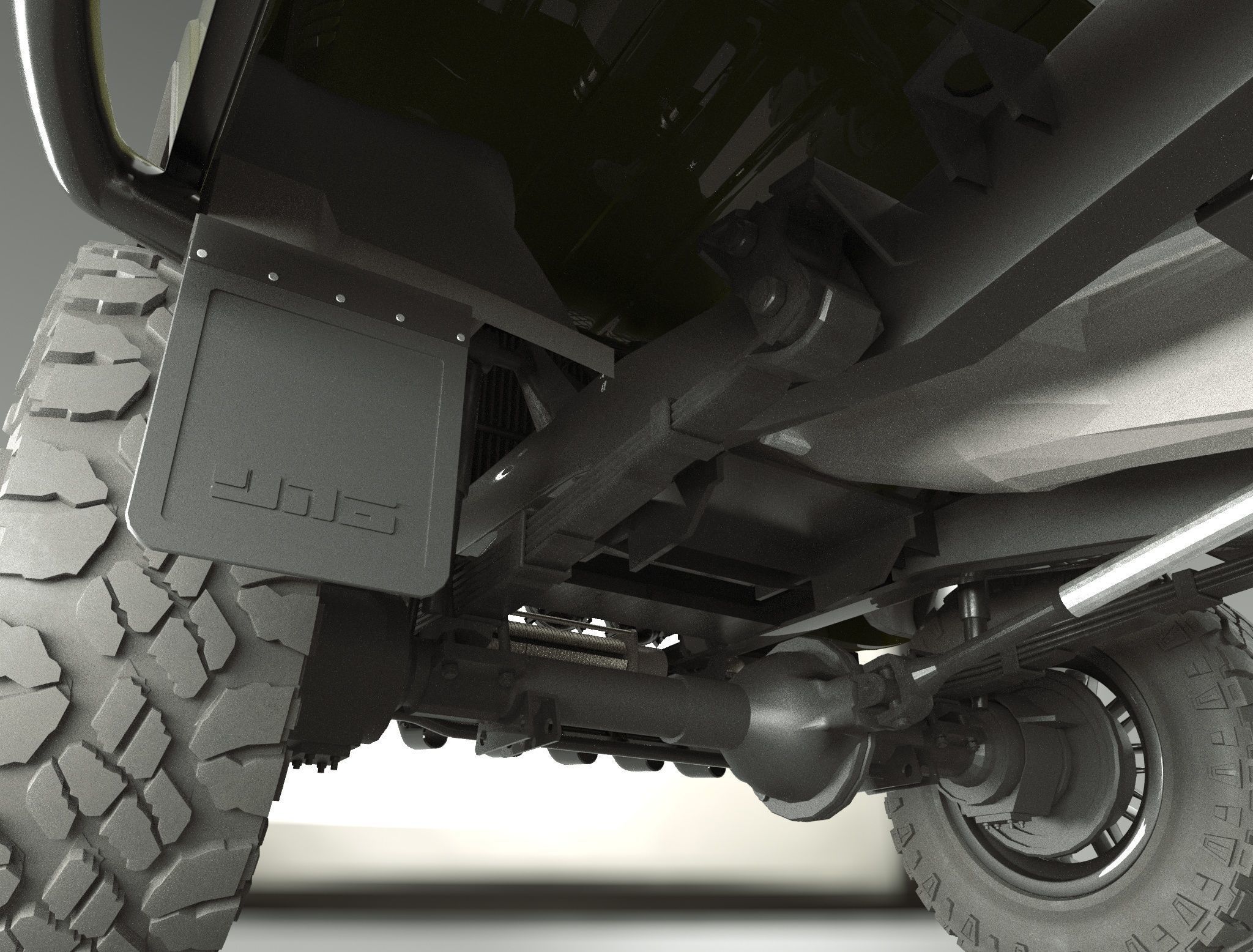 3D model UAZ HUNTER full tuning 3D model | CGTrader