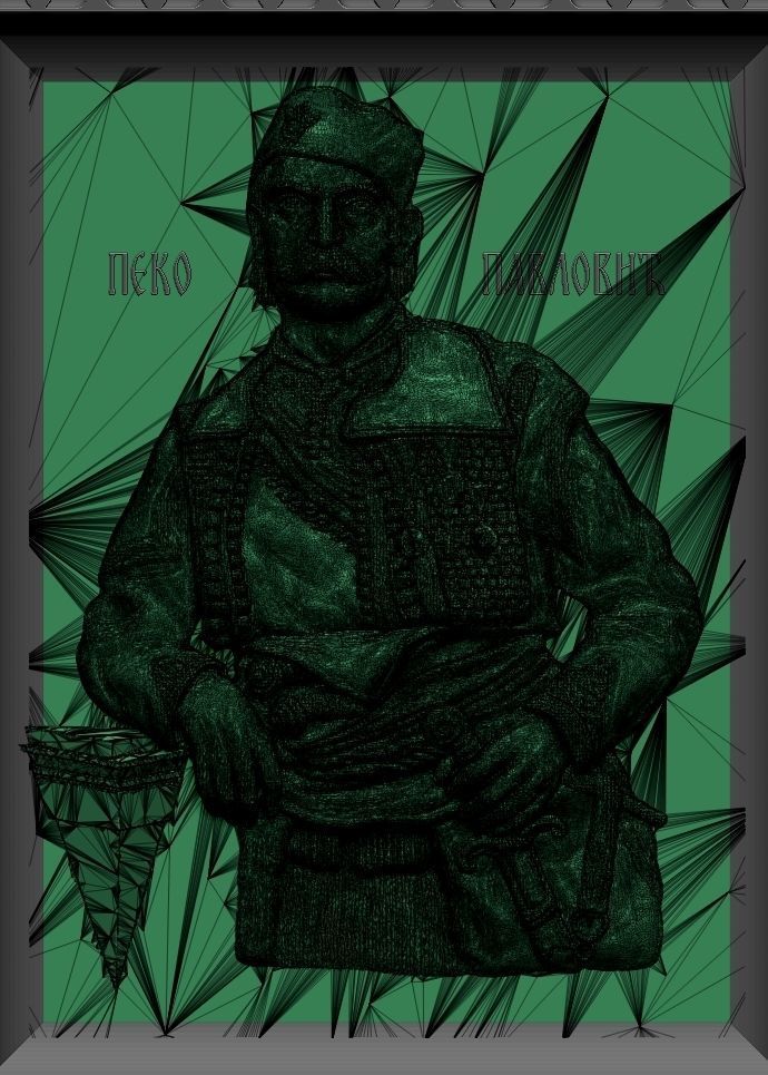 Zbrush bas relief model - Peko Pavlovic 3D model 3D printable | CGTrader