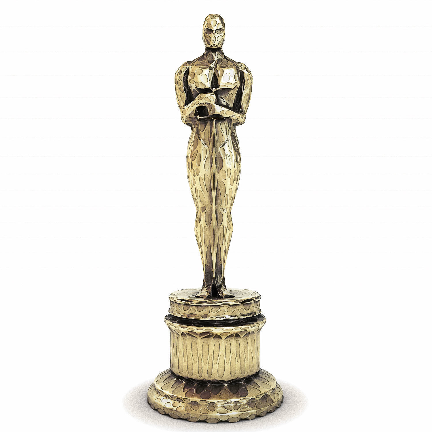Oscar Stylized 3D model 3D printable FBX STL